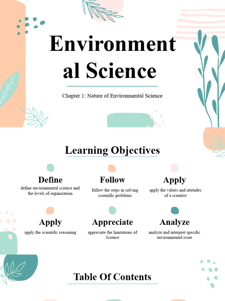 Introduction to Environmental Science | PDF | Science | Scientific Method
