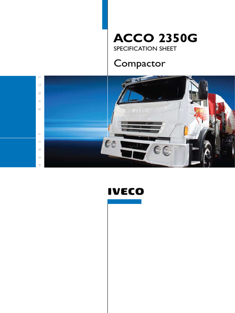 Acco 2350g 27314337 | PDF | Axle | Manual Transmission