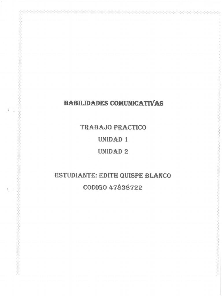 Edith Quispe Blanco | PDF