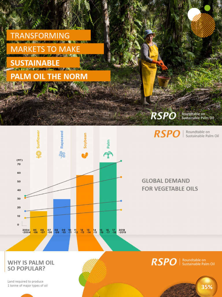 RSPO Who We Are Dec 2022 | PDF | Palm Oil | Natural Environment
