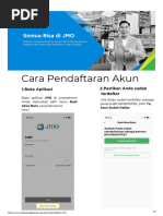 Panduan Penggunaan Aplikasi JMO | PDF