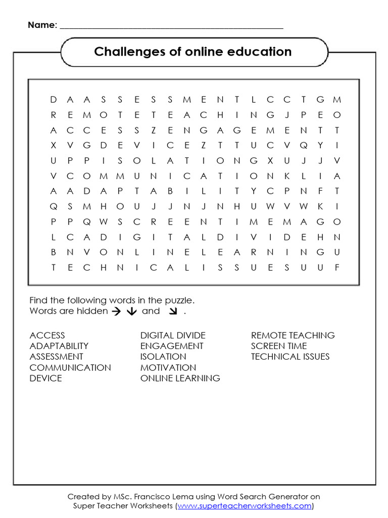 Sopa de Letras 7mo 17 de Septiembre | PDF | Educational Technology | Communication