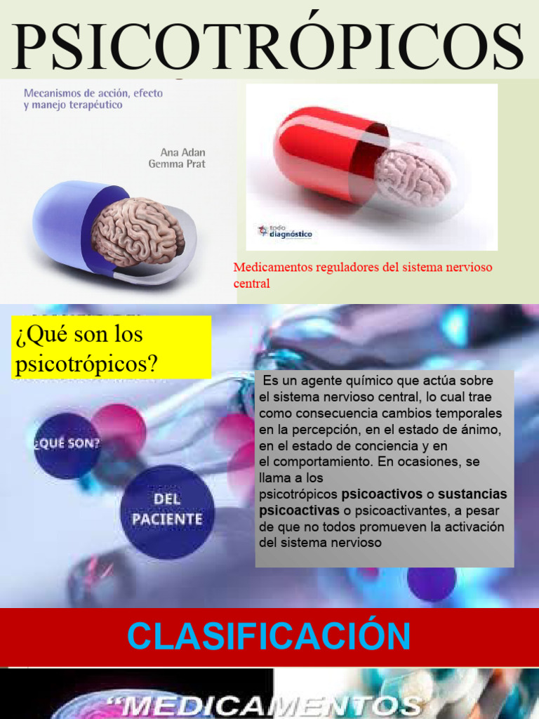 PSICOTRÓPICOS | PDF | Antipsicótico | Antidepresivo