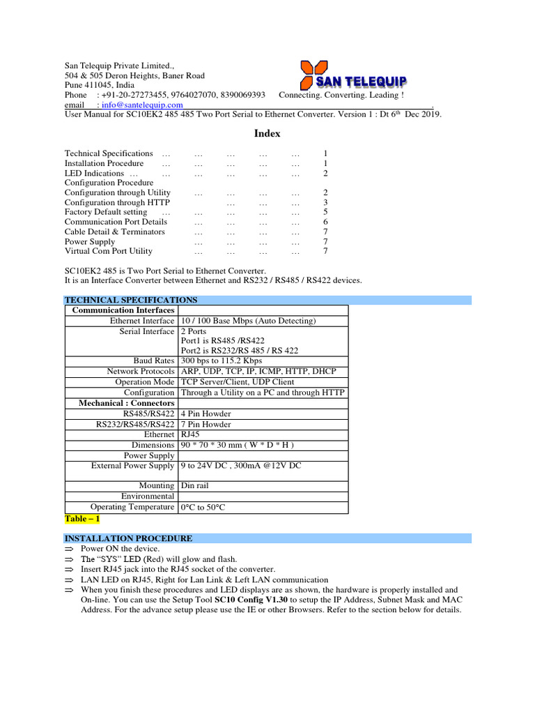 Sc10ek2 - 485 Um | PDF | Port (Computer Networking) | Network Socket