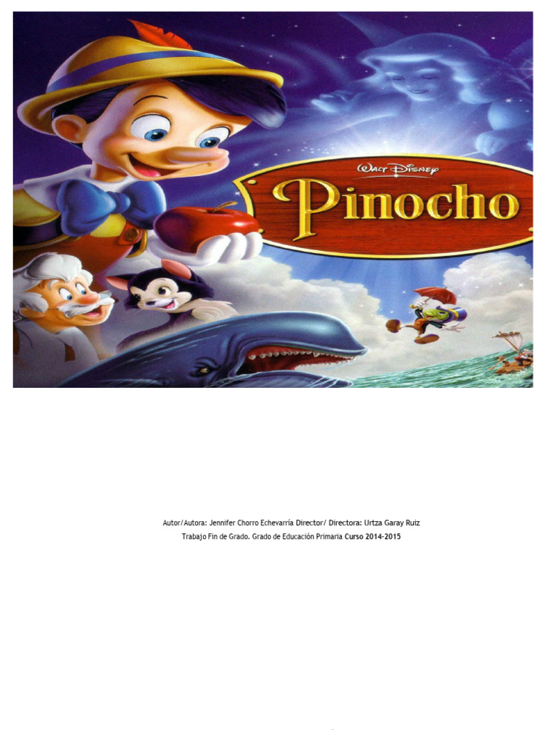 Pinocho Cuento Pdf