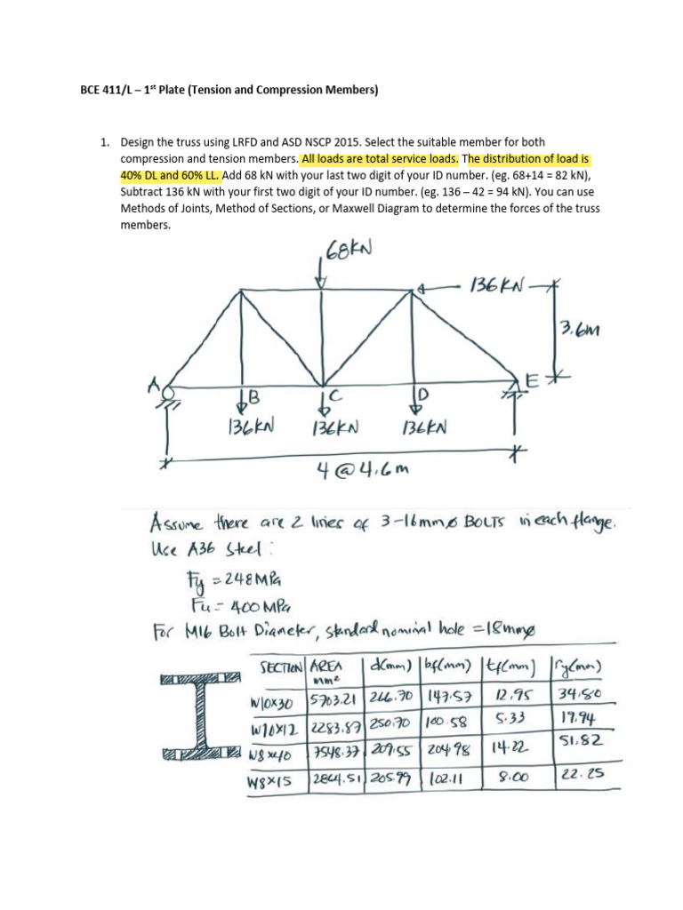 BCE 411 1st Plate 2nd Sem | PDF