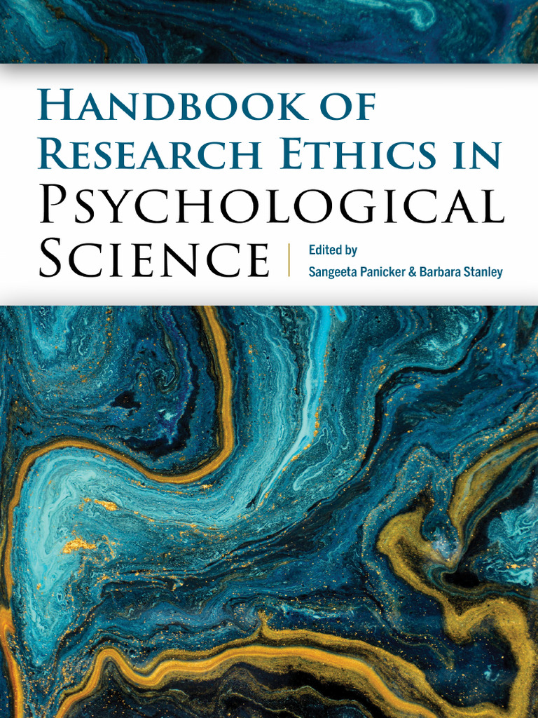 Handbook of Research Ethics in Psychological Science | PDF ...