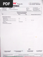 Peripheral Blood Smear Report Sample | PDF