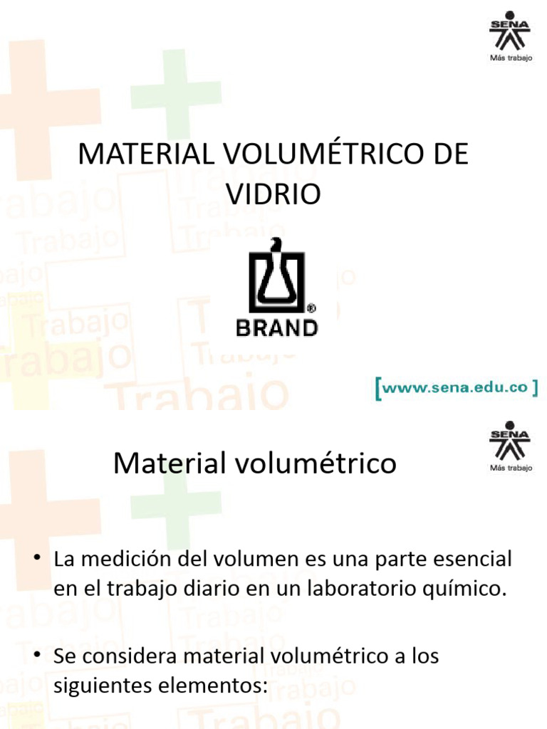 Material Volumetrico de Vidrio | PDF | Lentes | Física Aplicada e ...