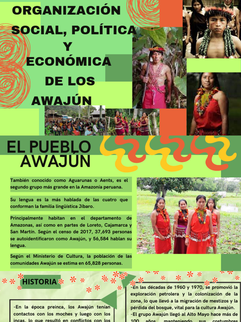 Cultura y organización de los Awajún | PDF | Ciencias sociales