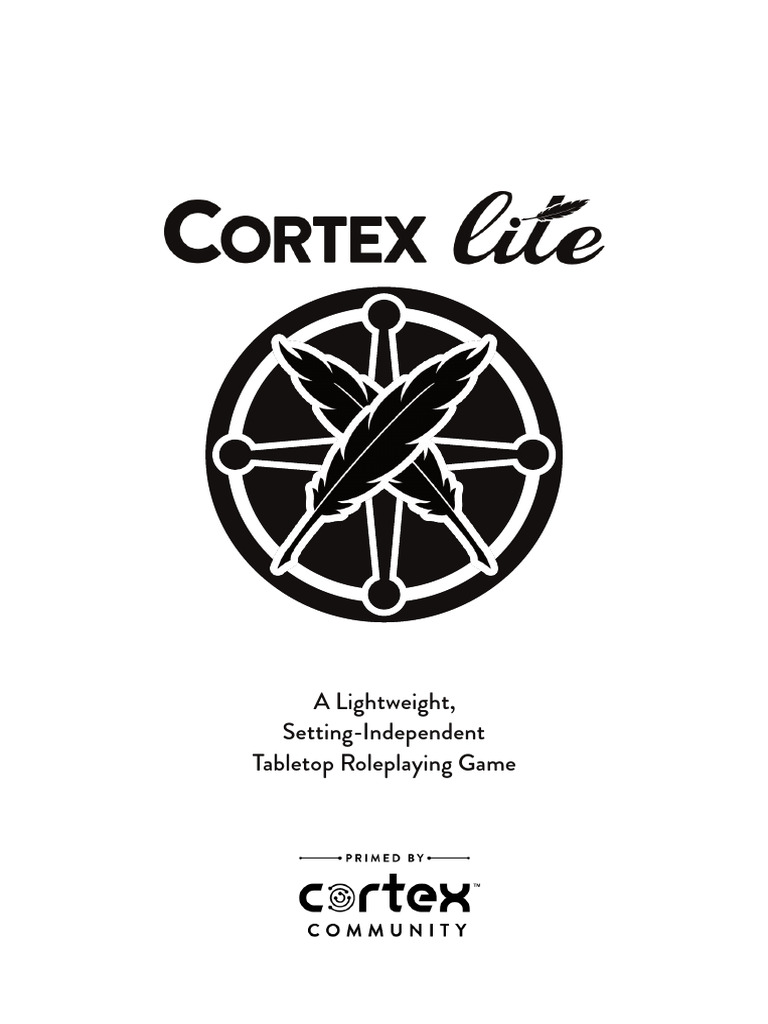 Cortex Lite v1.0.0 (Spreads) | PDF | Role Playing Games | Tabletop Role Playing Game