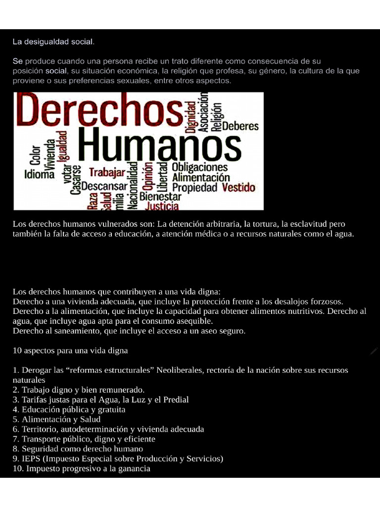 Desigualdad Social | PDF