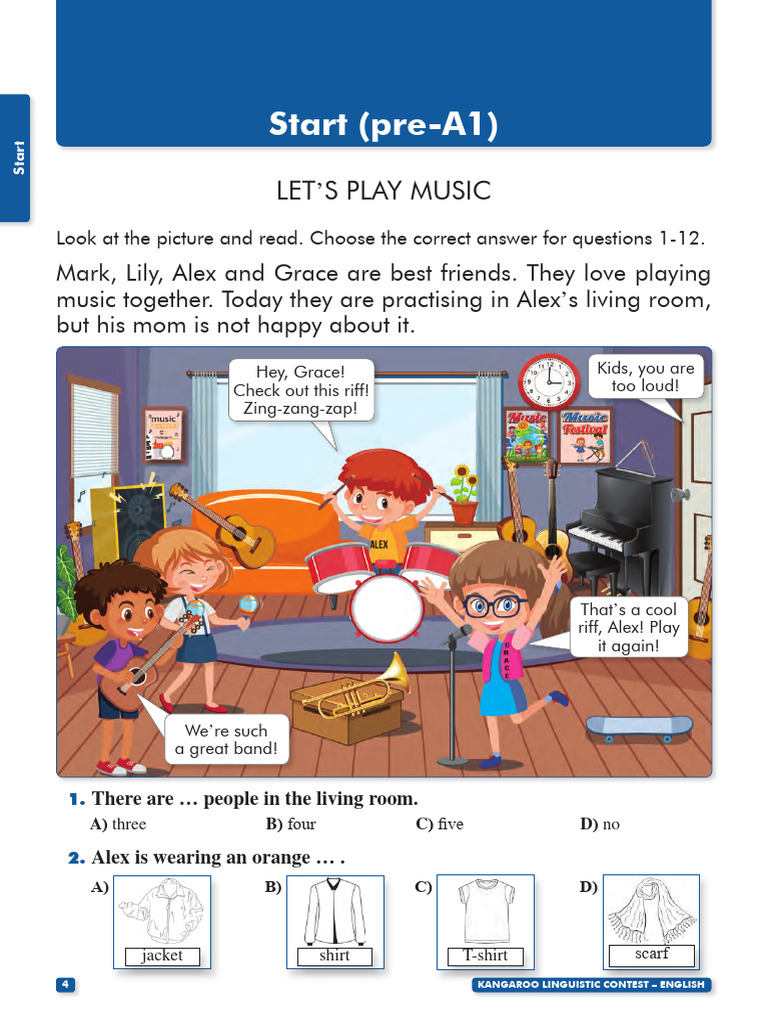 Cangurul Lingvist - Engleza - NOV 2023 | PDF | Theatre | Alice (Alice's ...