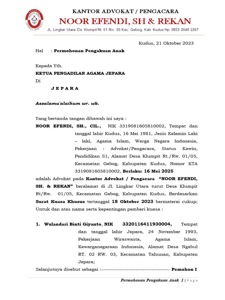 Wulandari Binti Giyanto | PDF