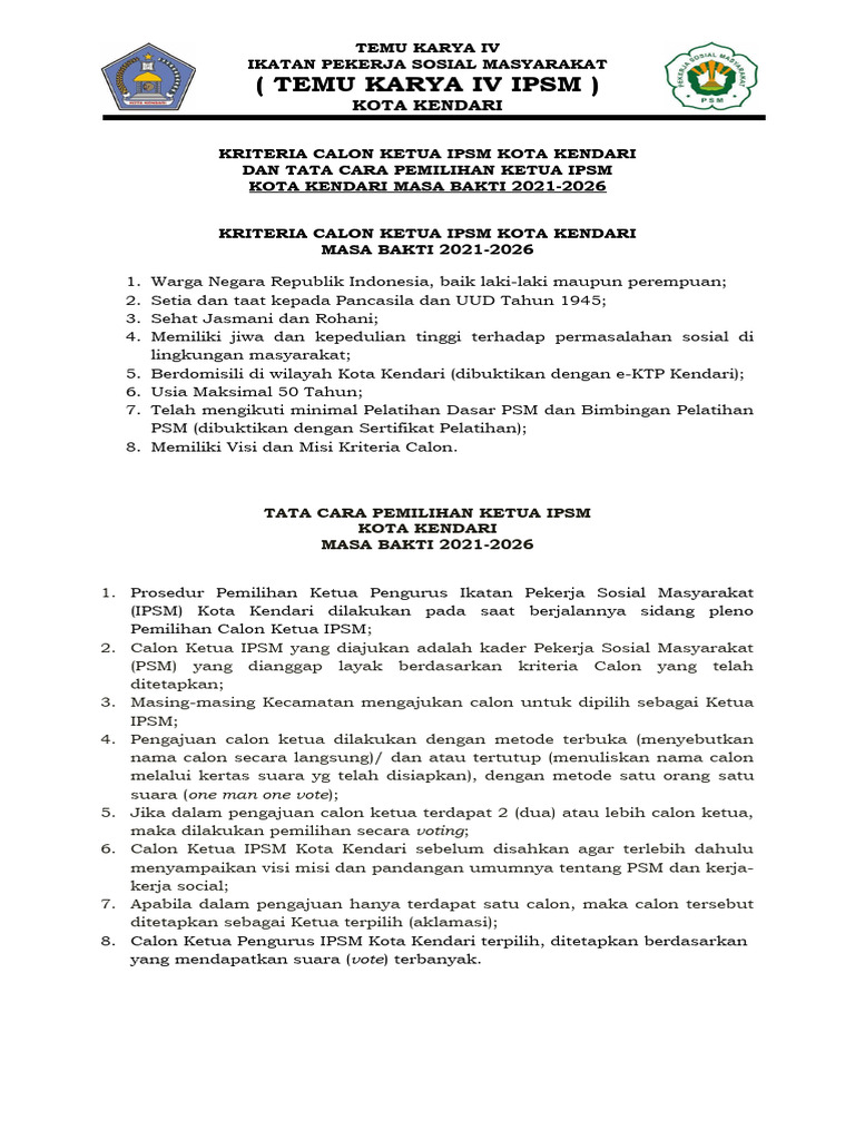 Rancangan Mekanisme Dan Kriteria | PDF