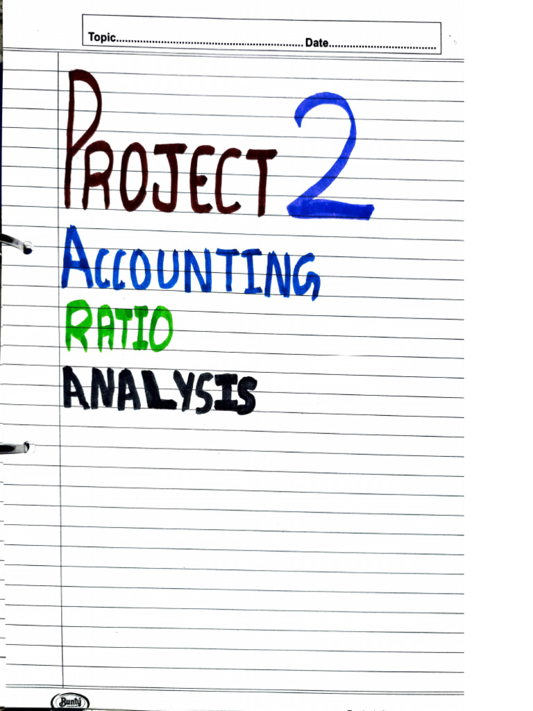 Accountancy Project Ratio Analysis | PDF | Equity (Finance) | Income ...
