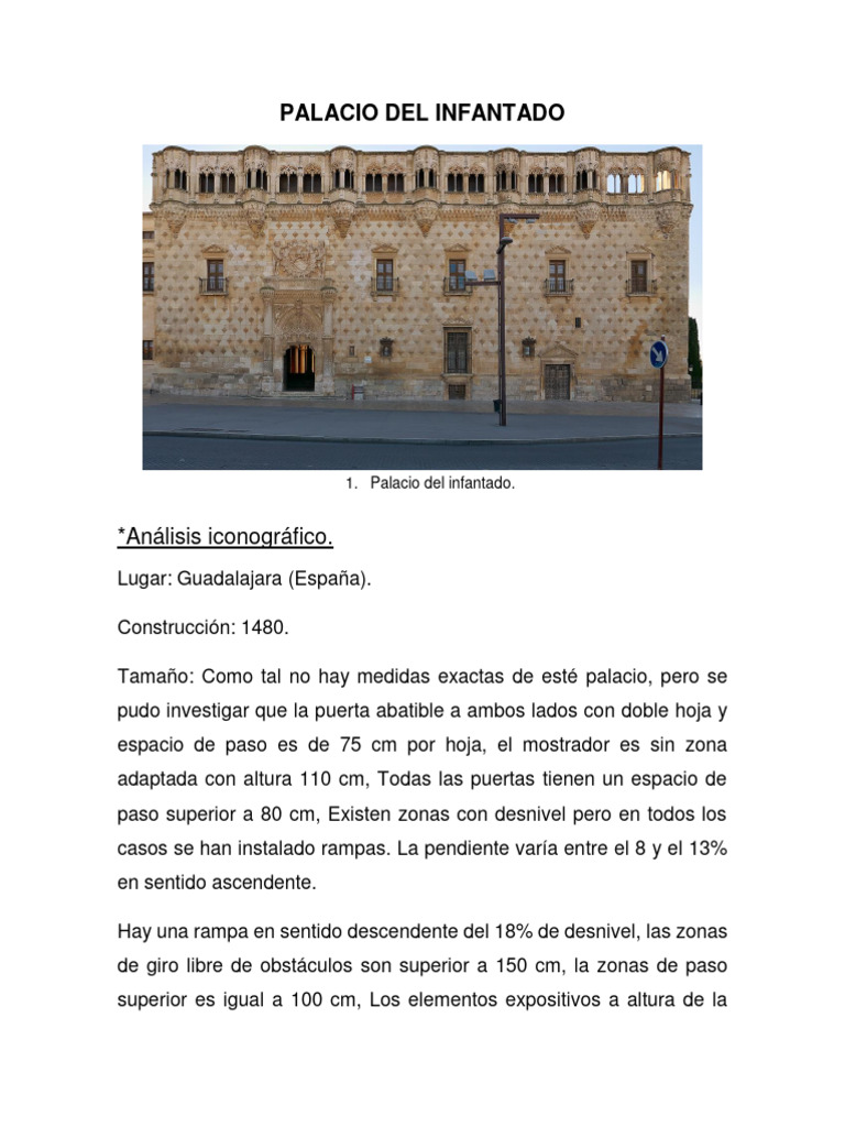 Palacio Del Infantado | PDF | Elementos arquitectónicos | Diseño ...