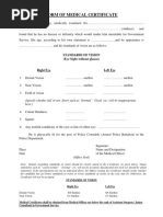 Form 1-A Medical Certificate 1 | PDF | Driver's License
