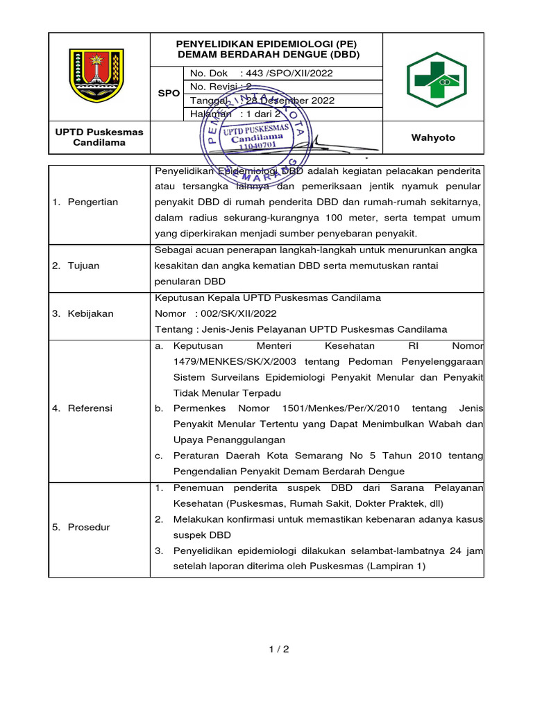 Spo Pe DBD 2022 | PDF