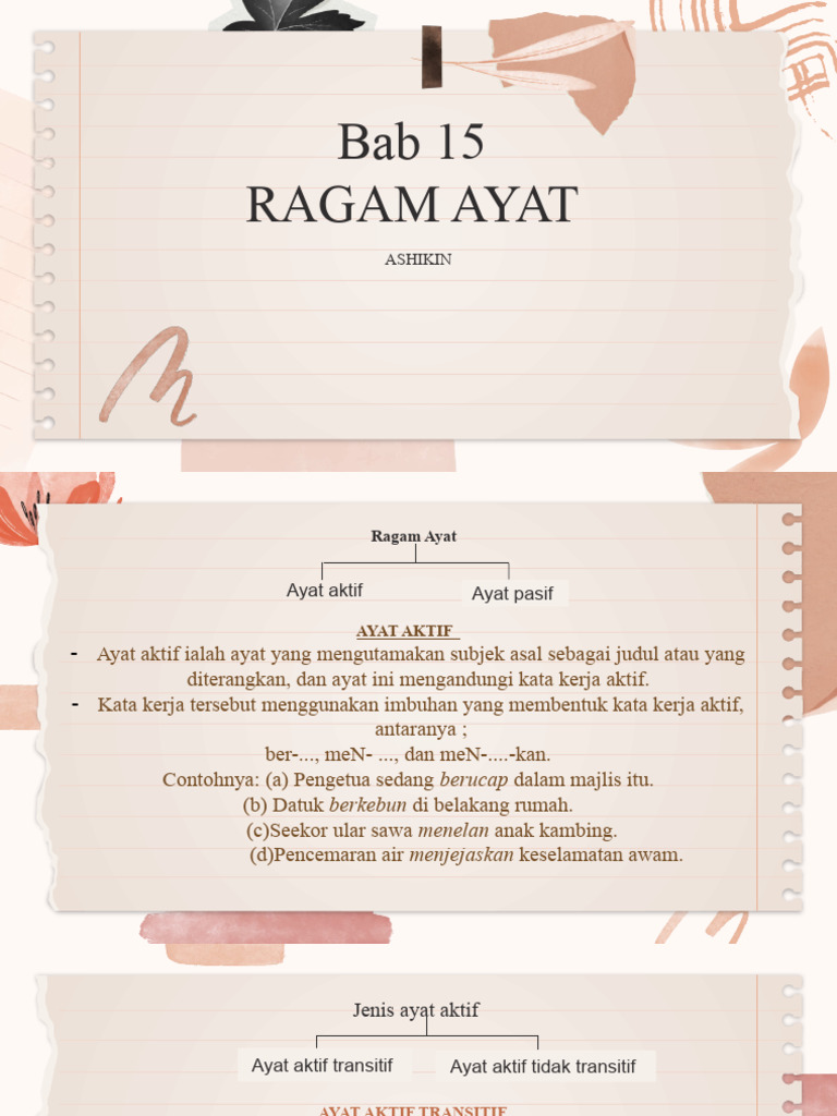 Bab 15 Ragam Ayat | PDF