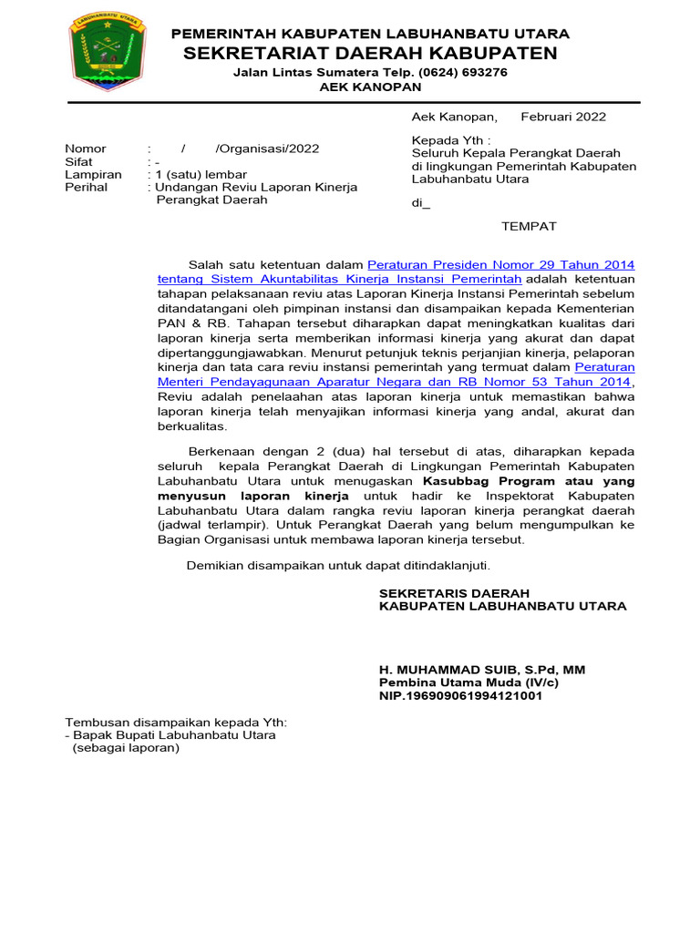 Coaching Clinic Reviu Lakip | PDF