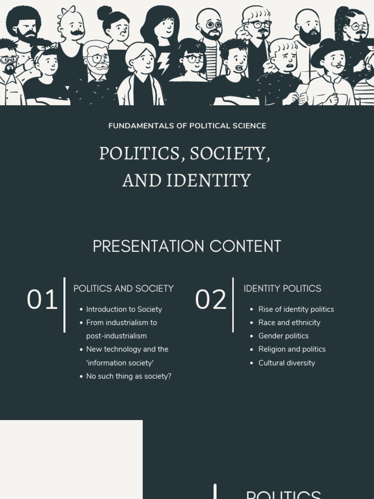 Politics, Society, and Identity | PDF | Society | Multiculturalism