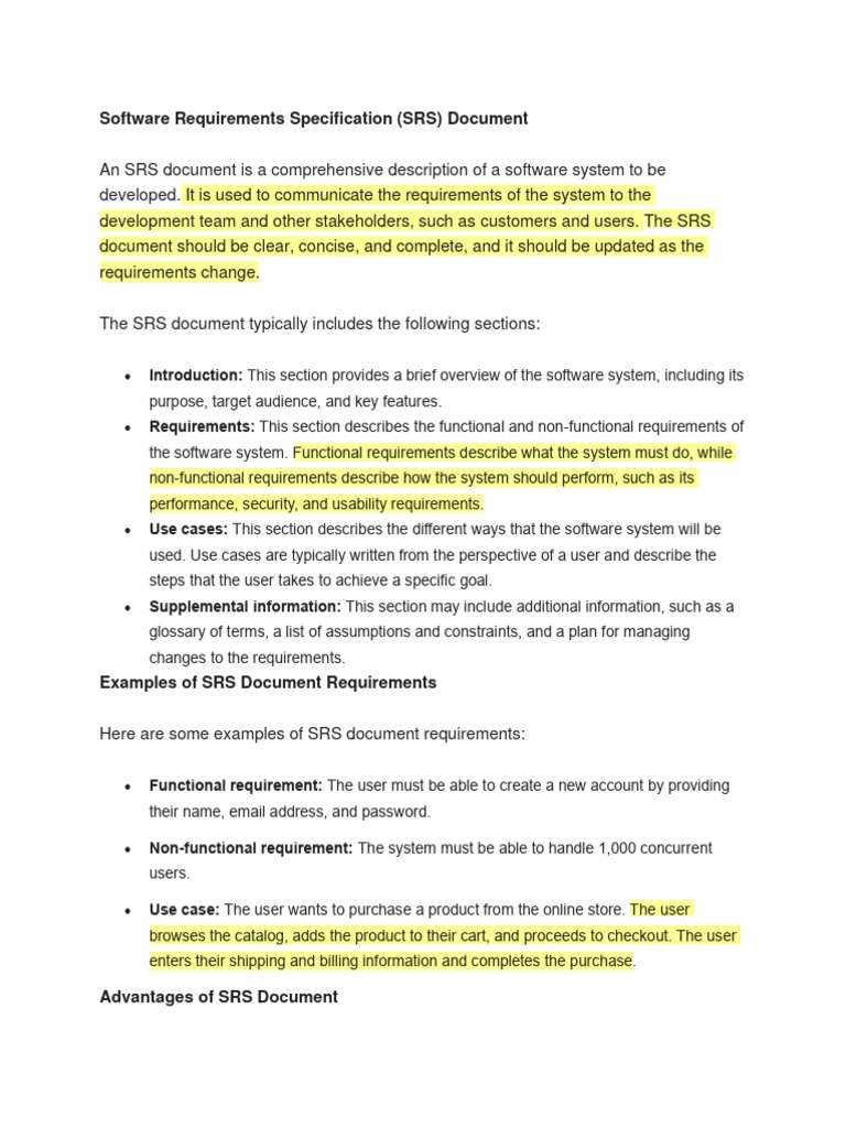 SRS Document | PDF | Use Case | Information Technology
