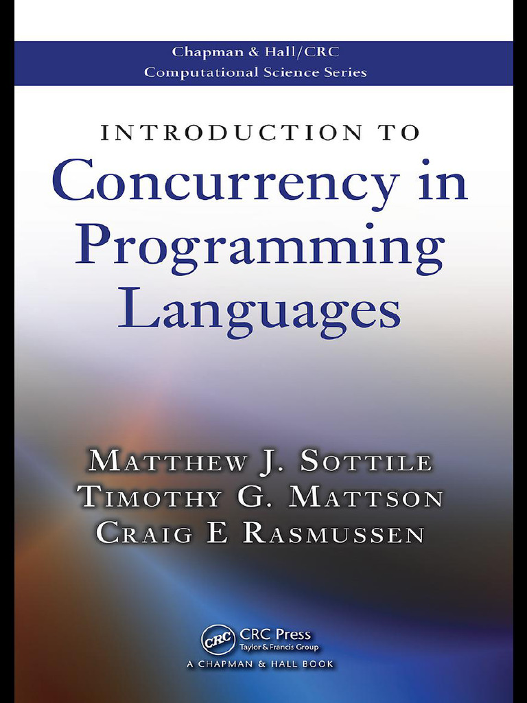 Chapman And Hall Crc Computational Science Mattson Timothy G