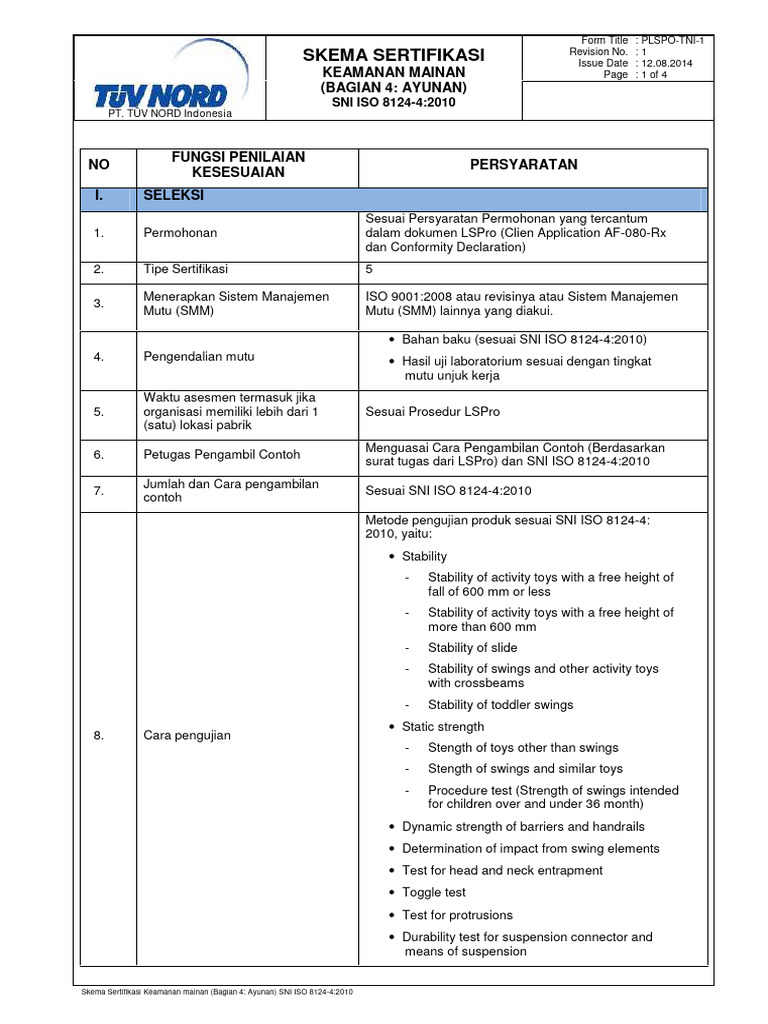 Sni Iso 8124 4 2010 Id | PDF