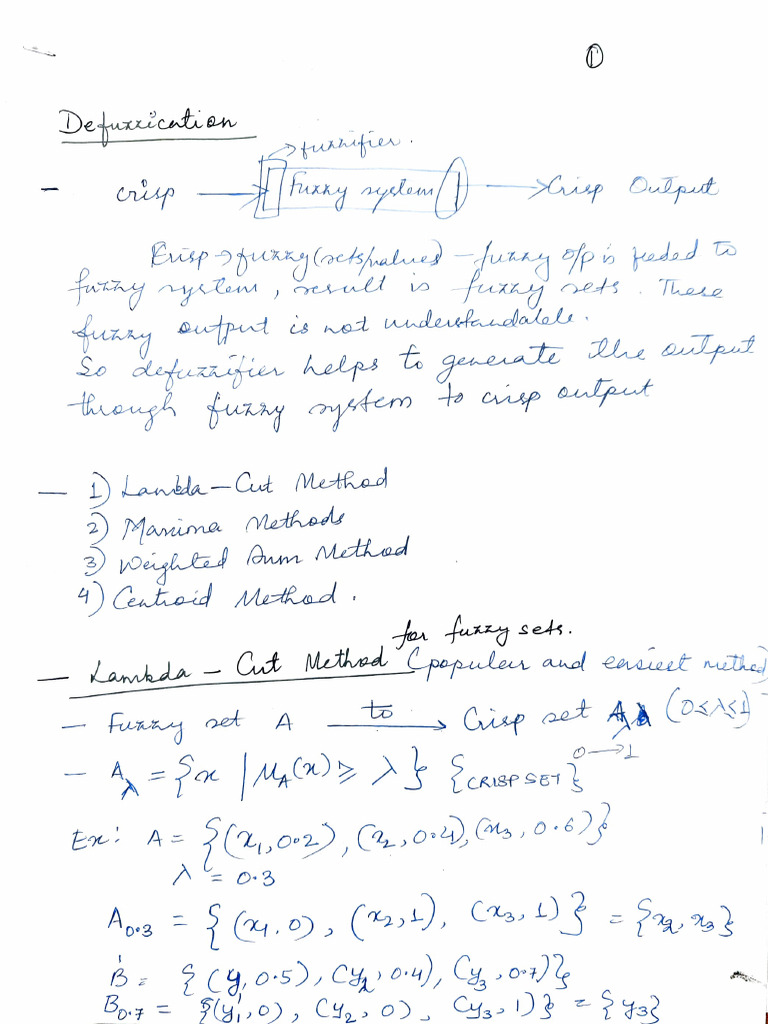 Defuzzification and Example of Fuzzy Controller | PDF