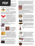 Traditional Panay Bukidnon Embroidery Patterns | PDF