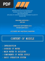 Schematic Diagram of Water Supply System | PDF