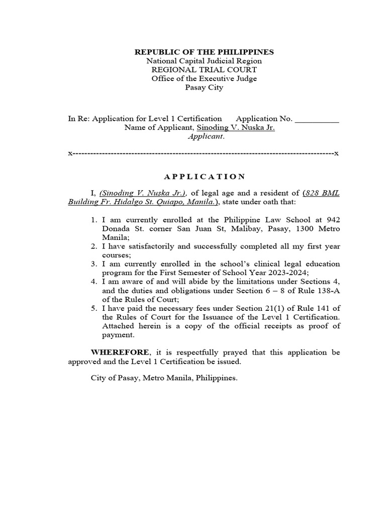 CLEP Application Form1 - 1 | PDF | Finance & Money Management