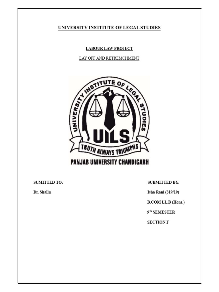 Isha Labour Law | PDF | Employment | Layoff Isha Labour Law | PDF | Employment | Layoff