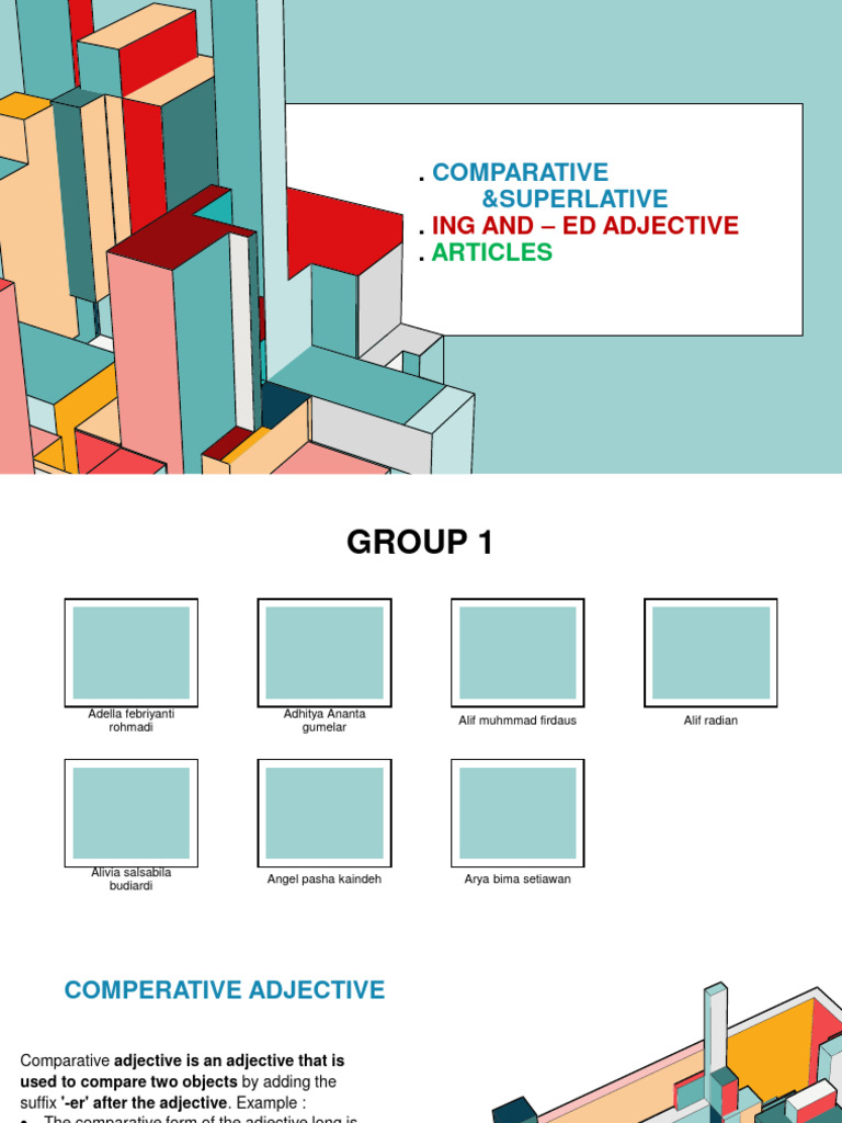 Group 1 | PDF | Noun | Adjective