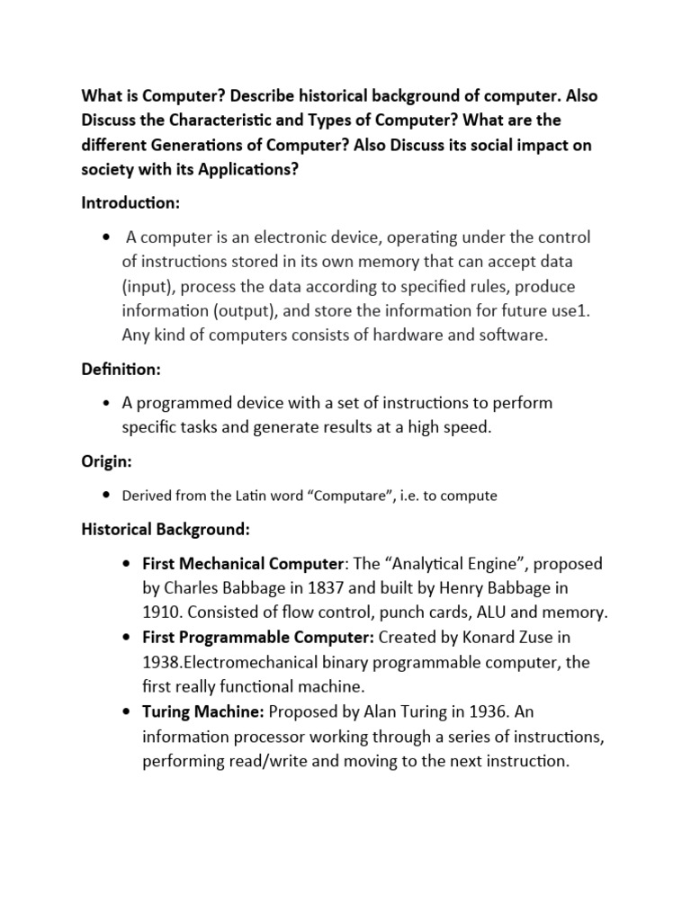 Computer Mcqs | PDF | Personal Computers | Desktop Computer