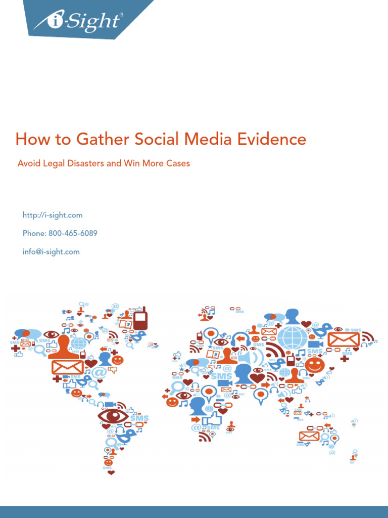 How To Gather Social Media Evidence | PDF | Social Media | Popular Culture & Media Studies