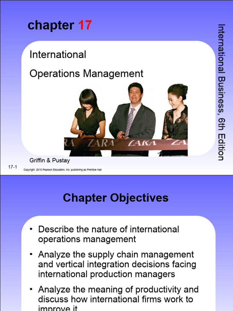 Griffin IB6e PPT 17 | PDF | Operations Management | Supply Chain
