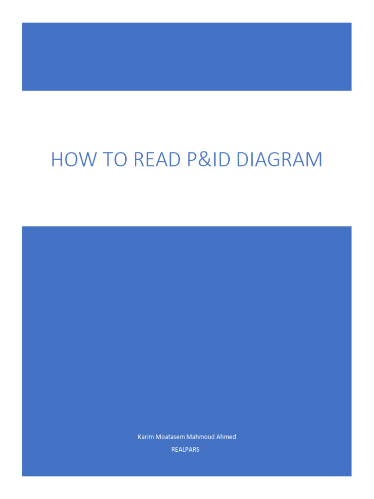 How To Read P&ID Diagram | PDF | Instrumentation | Valve