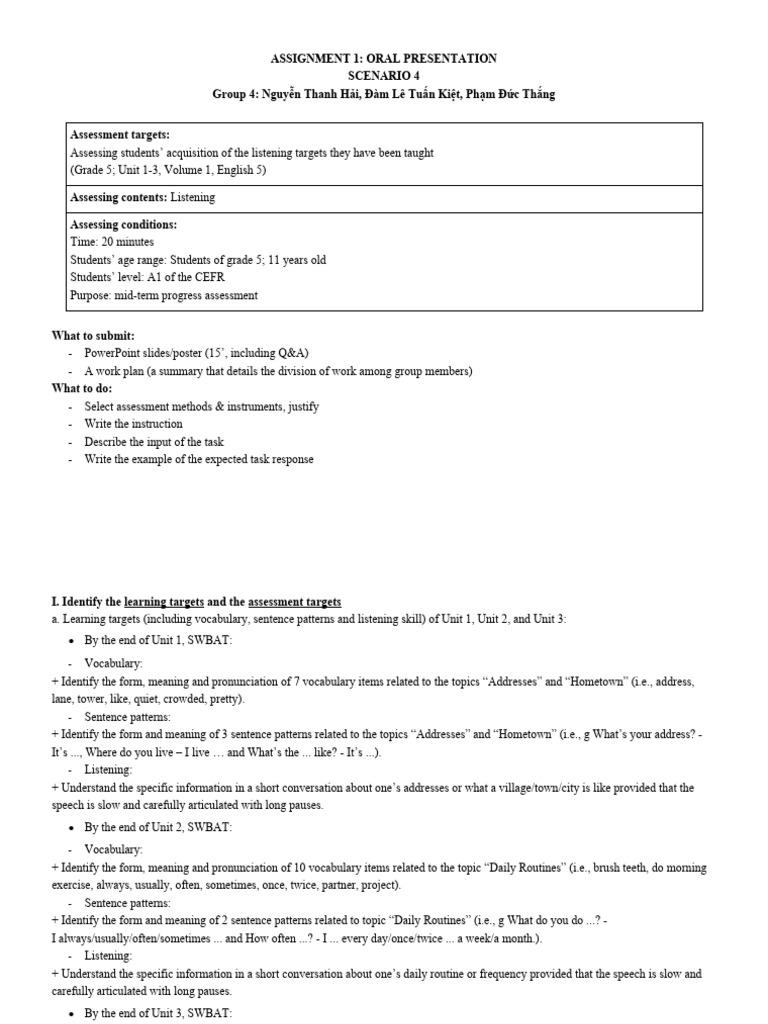 Assignment 1 | PDF | Multiple Choice | Human Communication