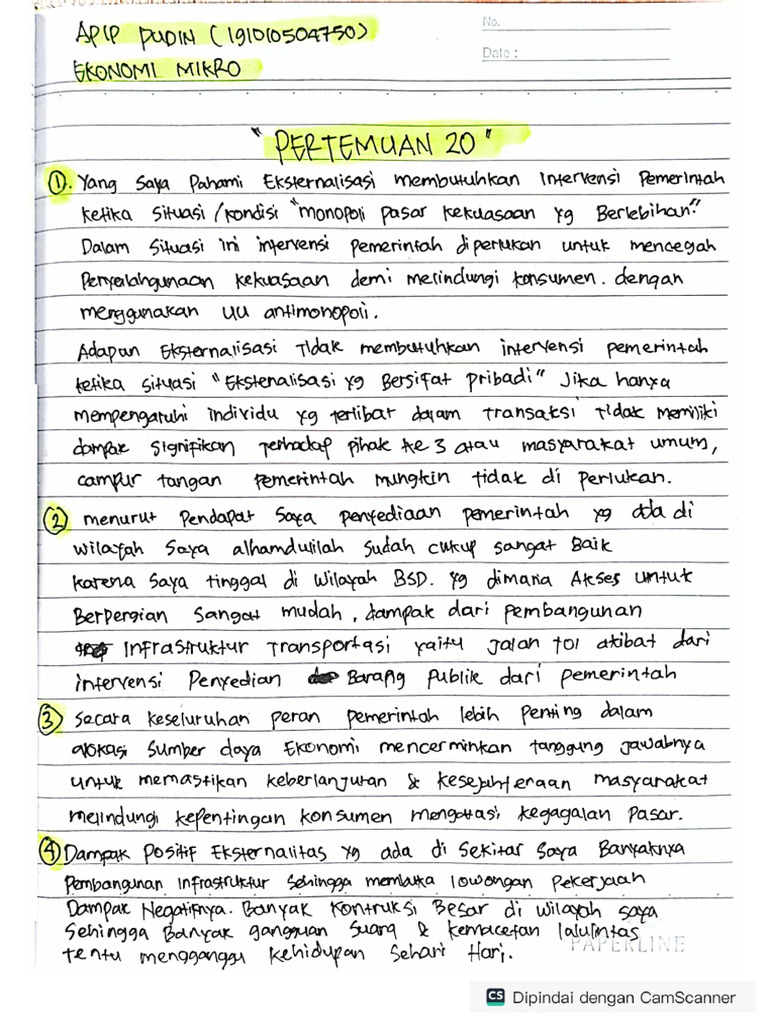 Terstruktur PTM 20 Apip Pudin | PDF