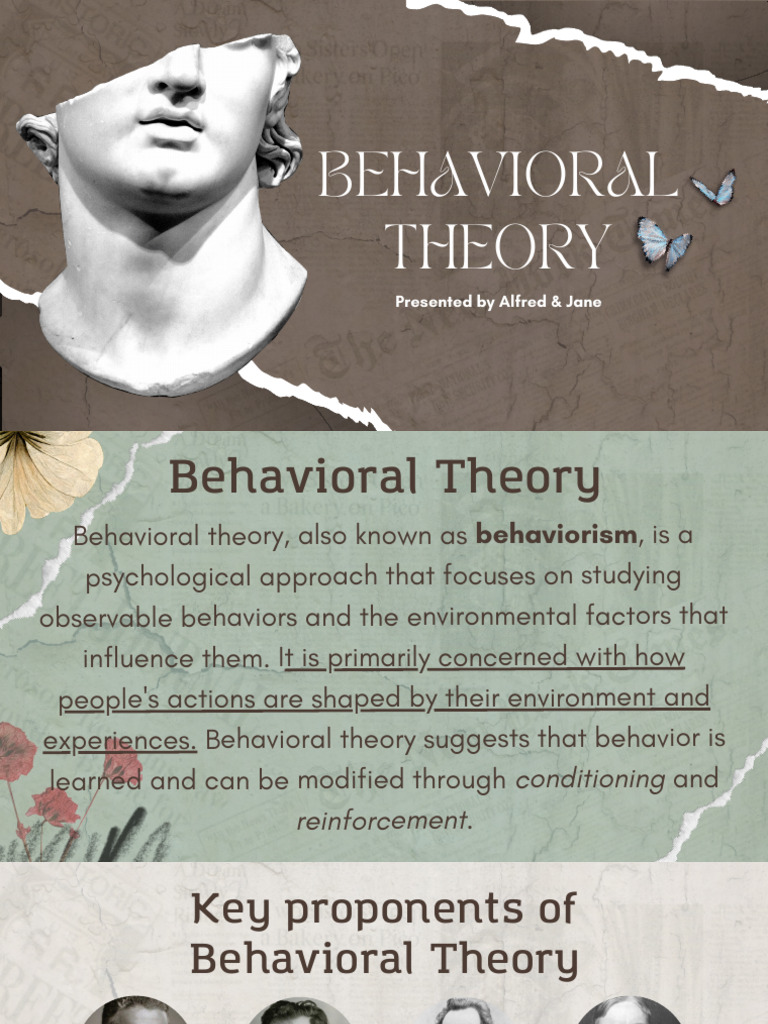 Behavioral Theory Report 20231115 190806 0000 | PDF | Behaviorism ...