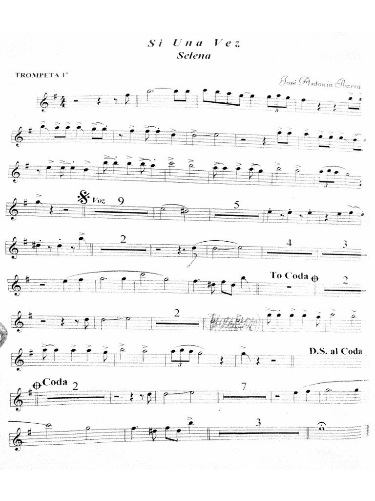 Si Una Vez - Selena | PDF