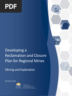 Mine Closure Guideline 2025 | PDF | Mining | Coal Mining