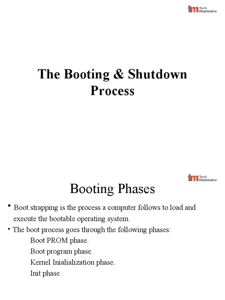 Boot Process Tech | PDF | Booting | Kernel (Operating System)