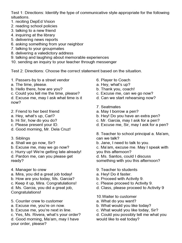 q1m3 Quiz | PDF | Language Arts & Discipline | Home & Garden