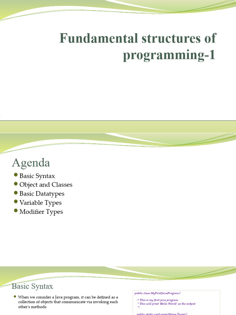ITE 1122 - Fundamental Structures of Programming - 1 | PDF | Programming | Constructor (Object ...
