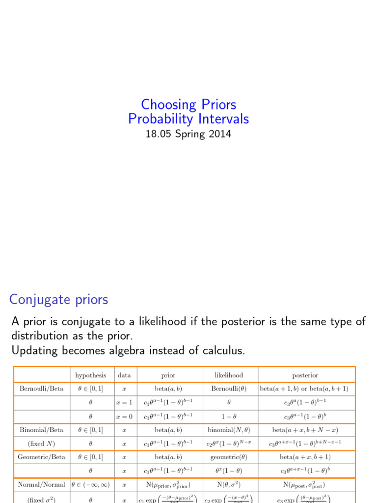 MIT18 05S14 Class16 Slides | PDF | Probability | Mathematical And Quantitative Methods (Economics)