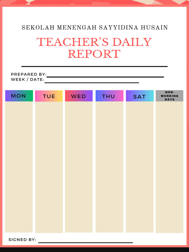 Black and Gold Spiral Patterned Weekly Weekly Report | PDF