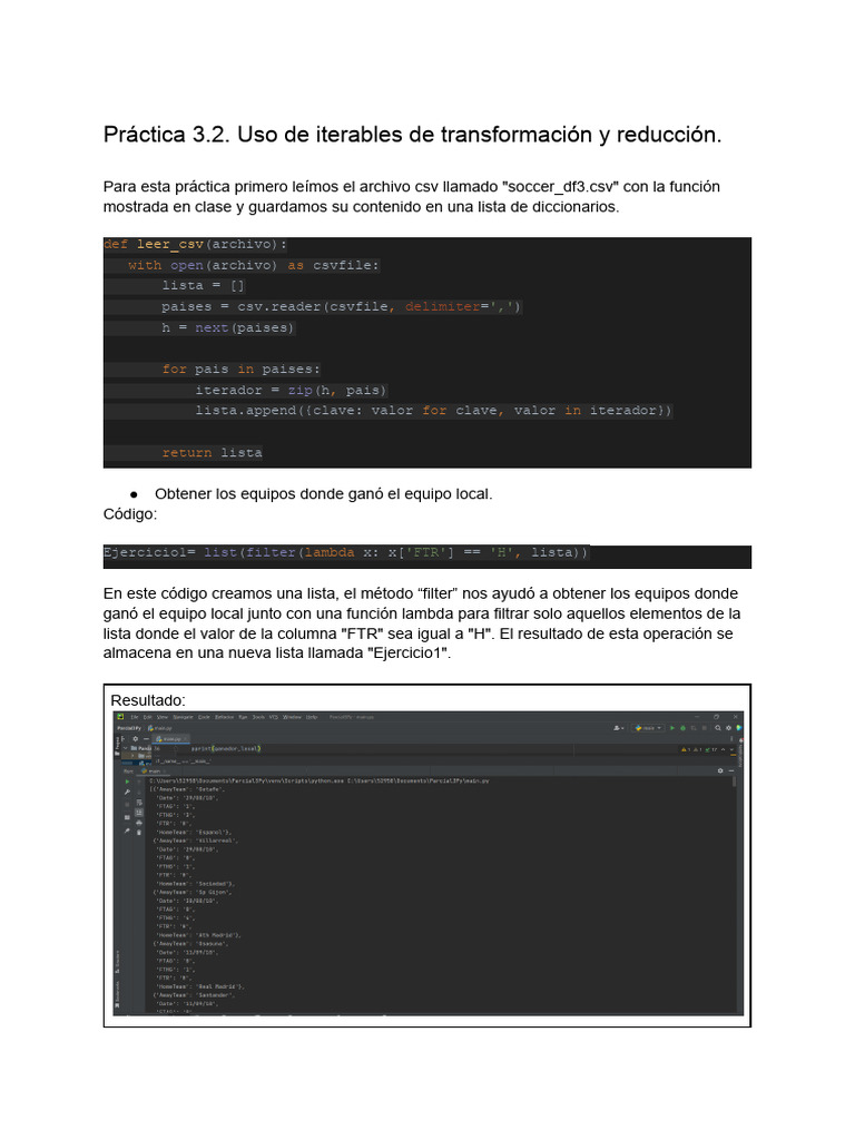 3.2. Uso de Iterables de Transformación y Reducción | PDF | Informática ...